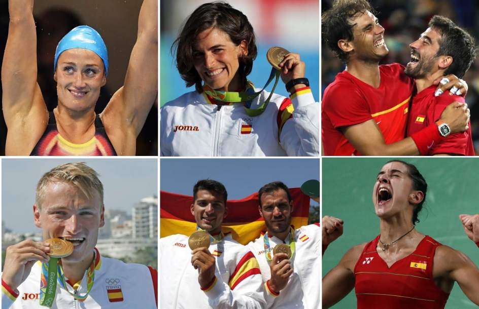 Las Notas De Los Deportistas Españoles En Río 2016
