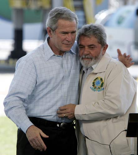 Bush y Lula firman un acuerdo de cooperación tecnológica para la ...