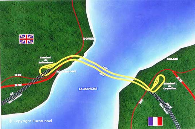 El grupo Eurotunnel tuvo en 2007 unos primeros beneficios de un millón ...