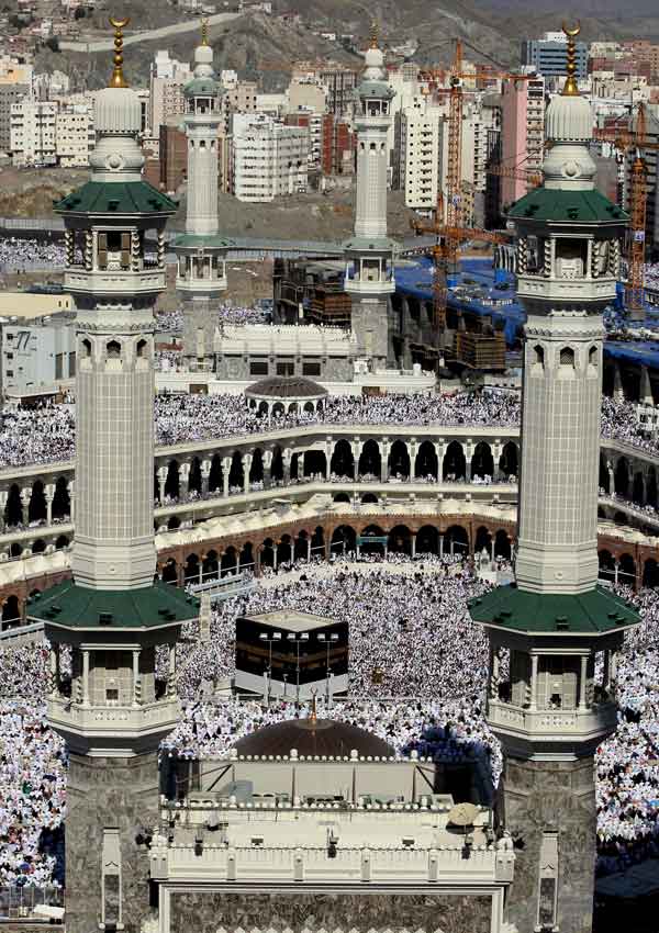 Alrededor de 200 mezquitas de La Meca están mal orientadas hacia la "Kaaba"
