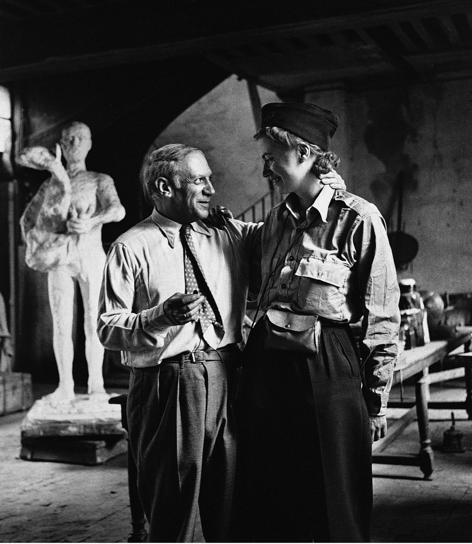 Foto Lee Miller 1907 77 Pablo Picasso And Lee Miller After The Liberation Of Paris Rue De