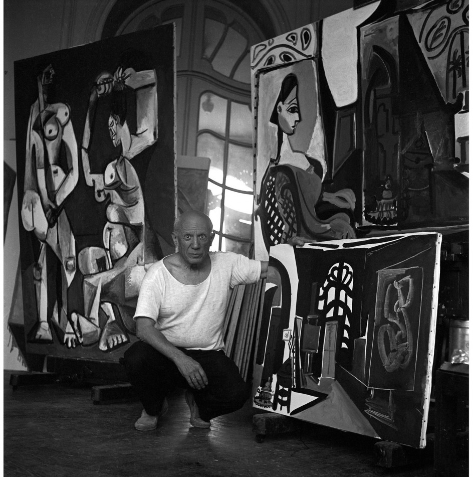 Lee Miller 1907 77 Picasso With La Coiffure Villa La Californie France 1956 20minutoses