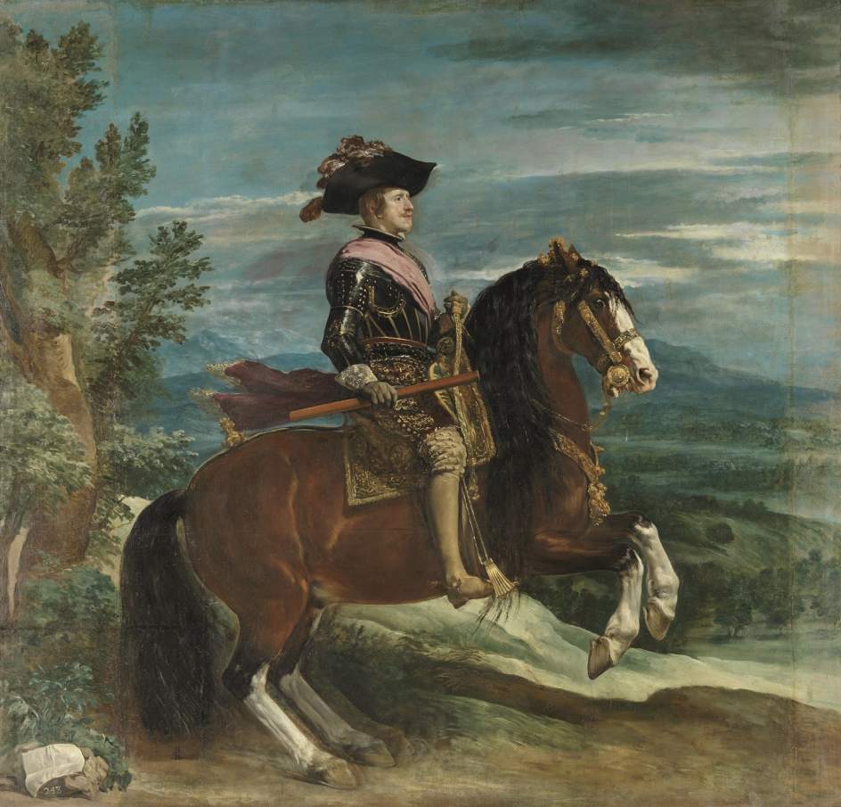 Foto: Felipe IV a caballo, Velázquez | Guadarrama en el arte