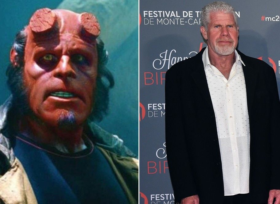 Foto: Hellboy | Actores tras horas de maquillaje, ¿los reconoces?